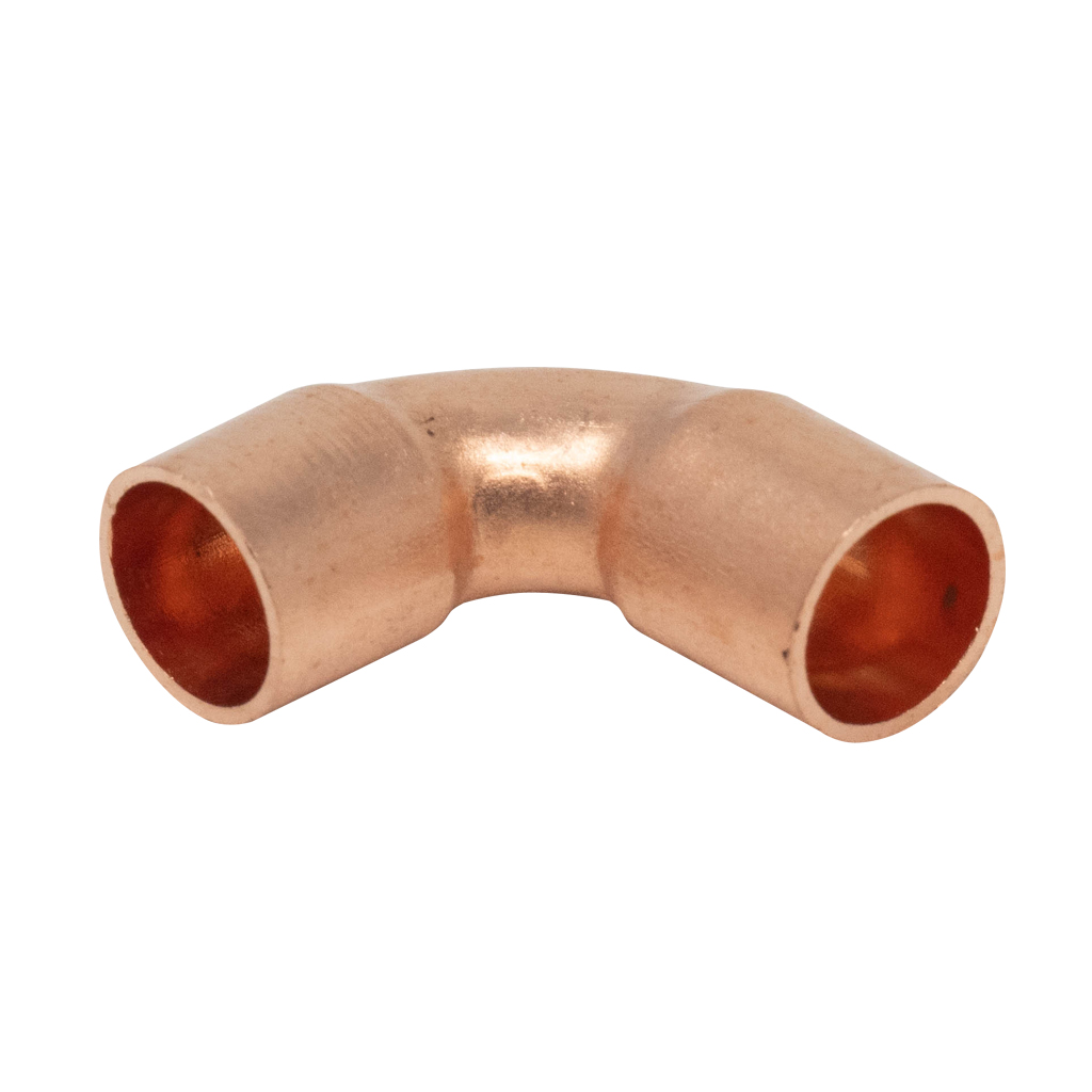 22mm End Feed Elbow 90 Degrees, 22mm Copper Fittings, End Feed Elbow ...
